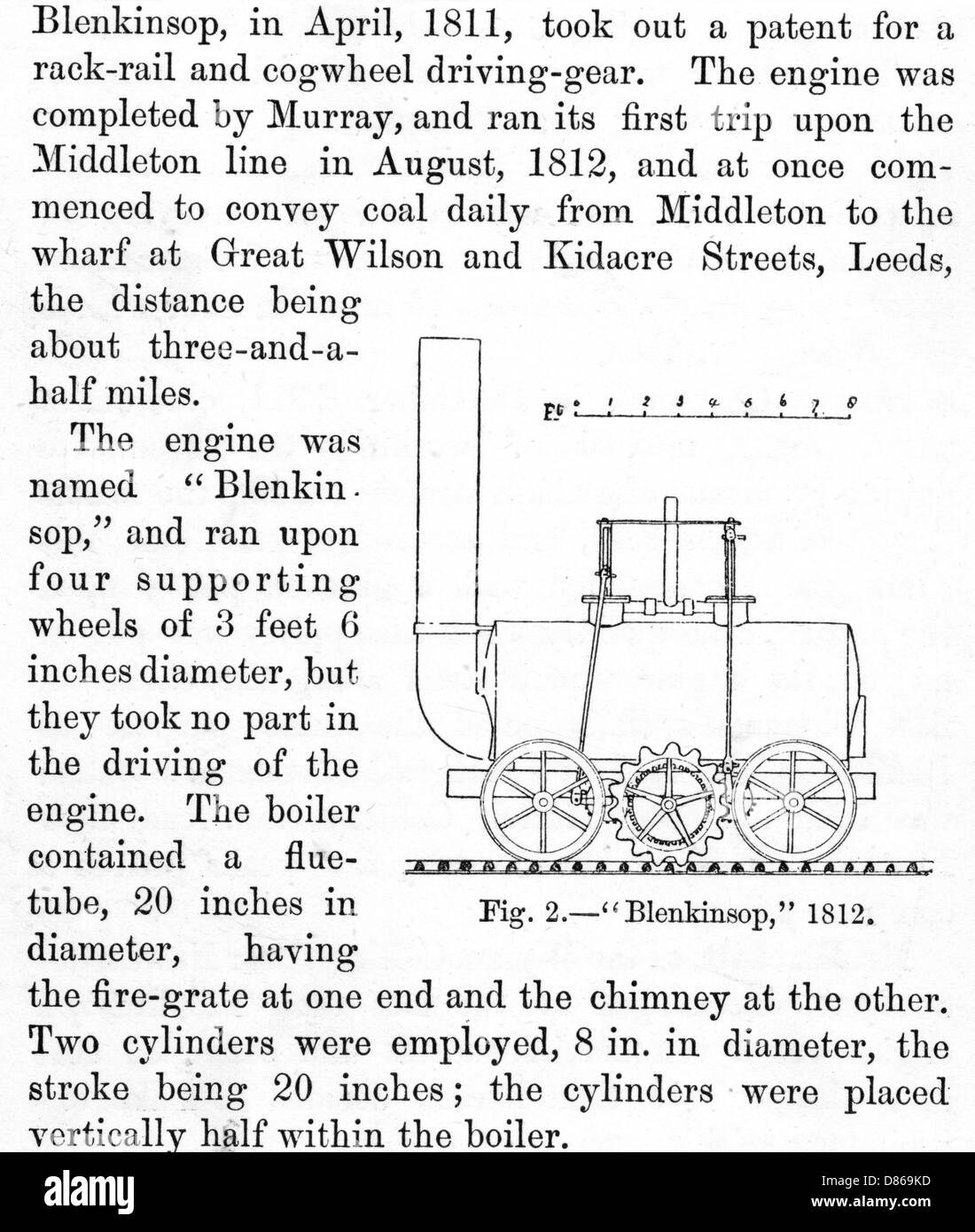 Blenkinsop locomotive blenkinsop locomotive hi-res stock photography and images - Alamy