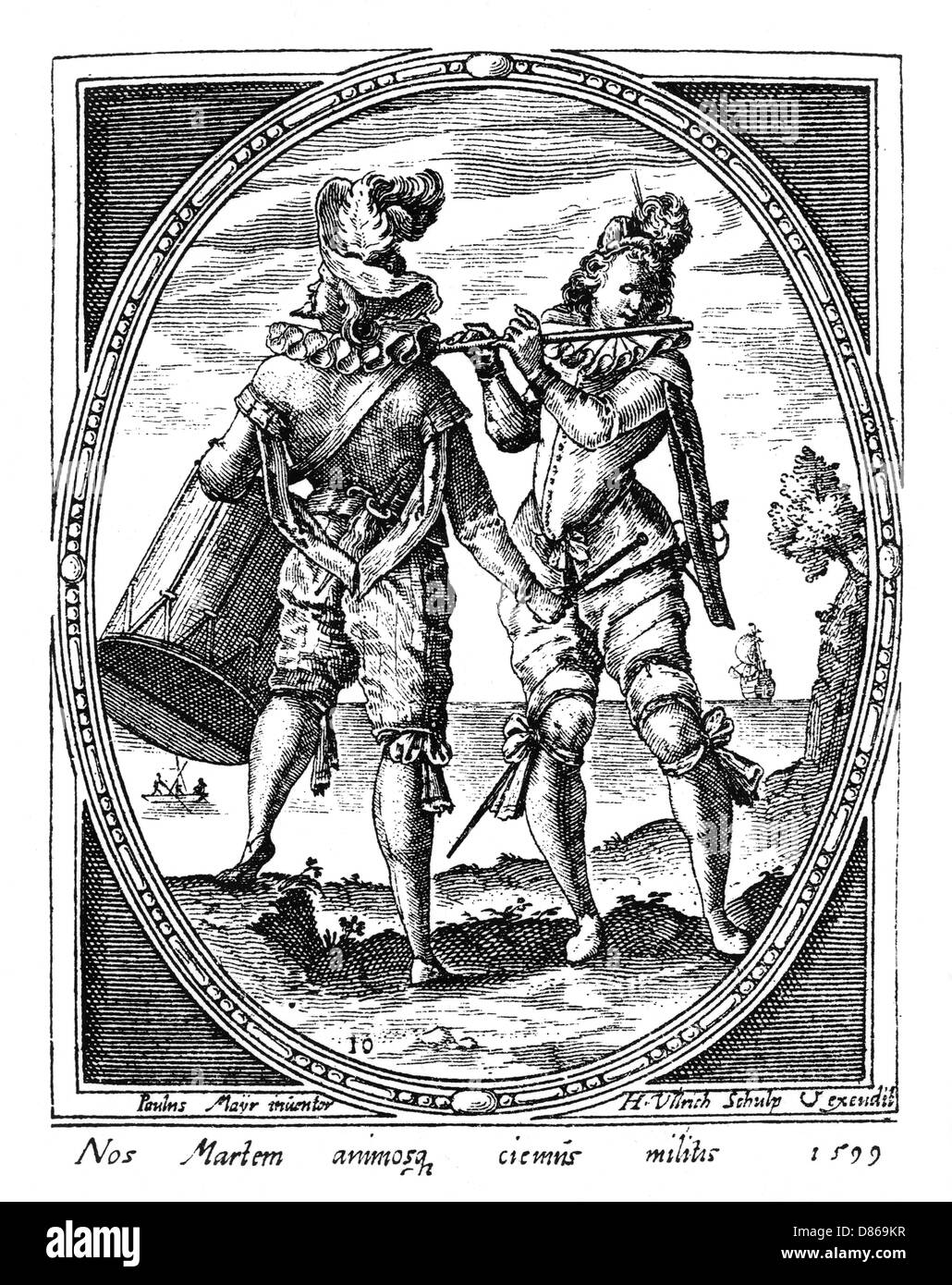 Elizabethan musical instrument Cut Out Stock Images & Pictures - Alamy