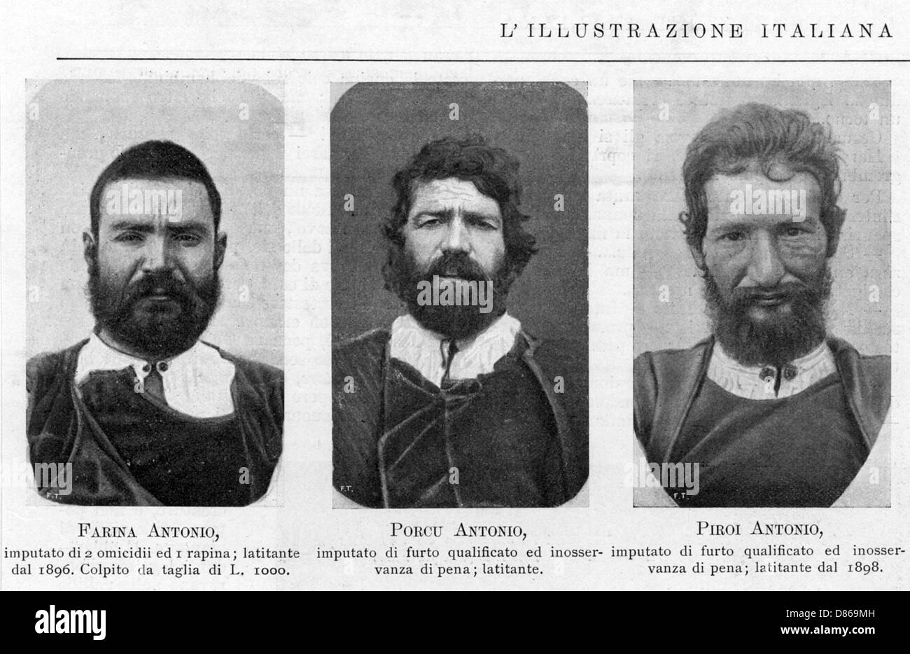 Italian bandits Black and White Stock Photos & Images - Alamy