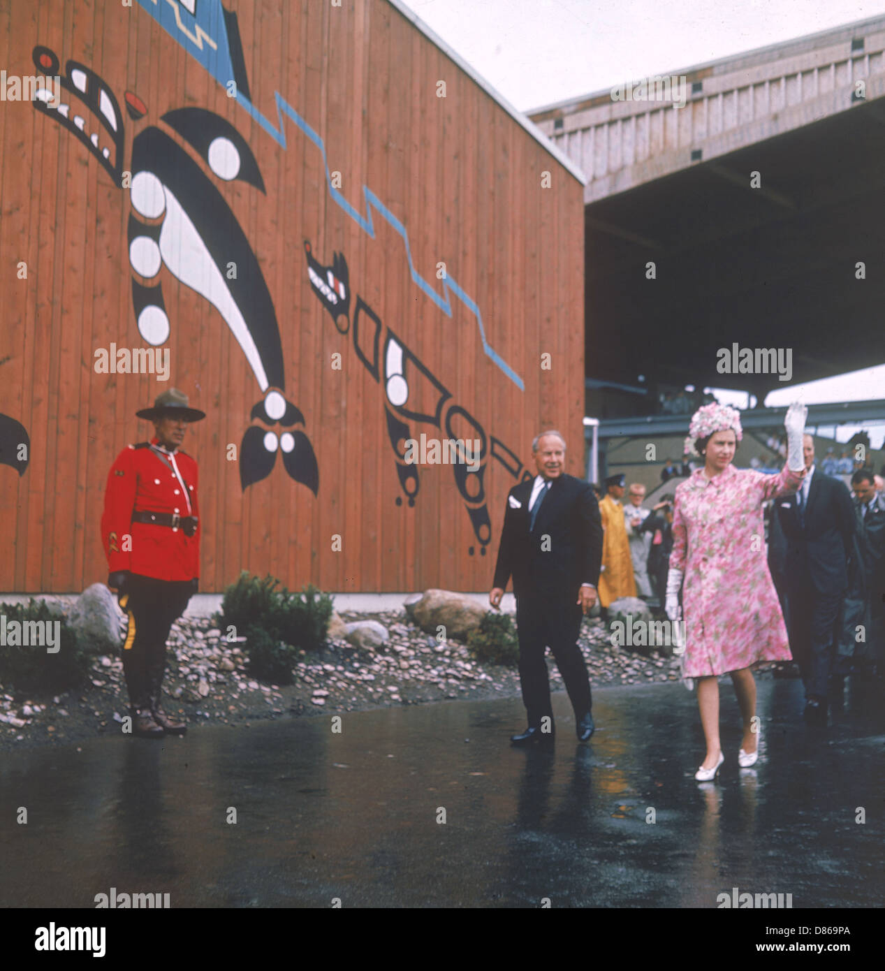 Queen Elizabeth II, Canada tour 1967 Stock Photo - Alamy