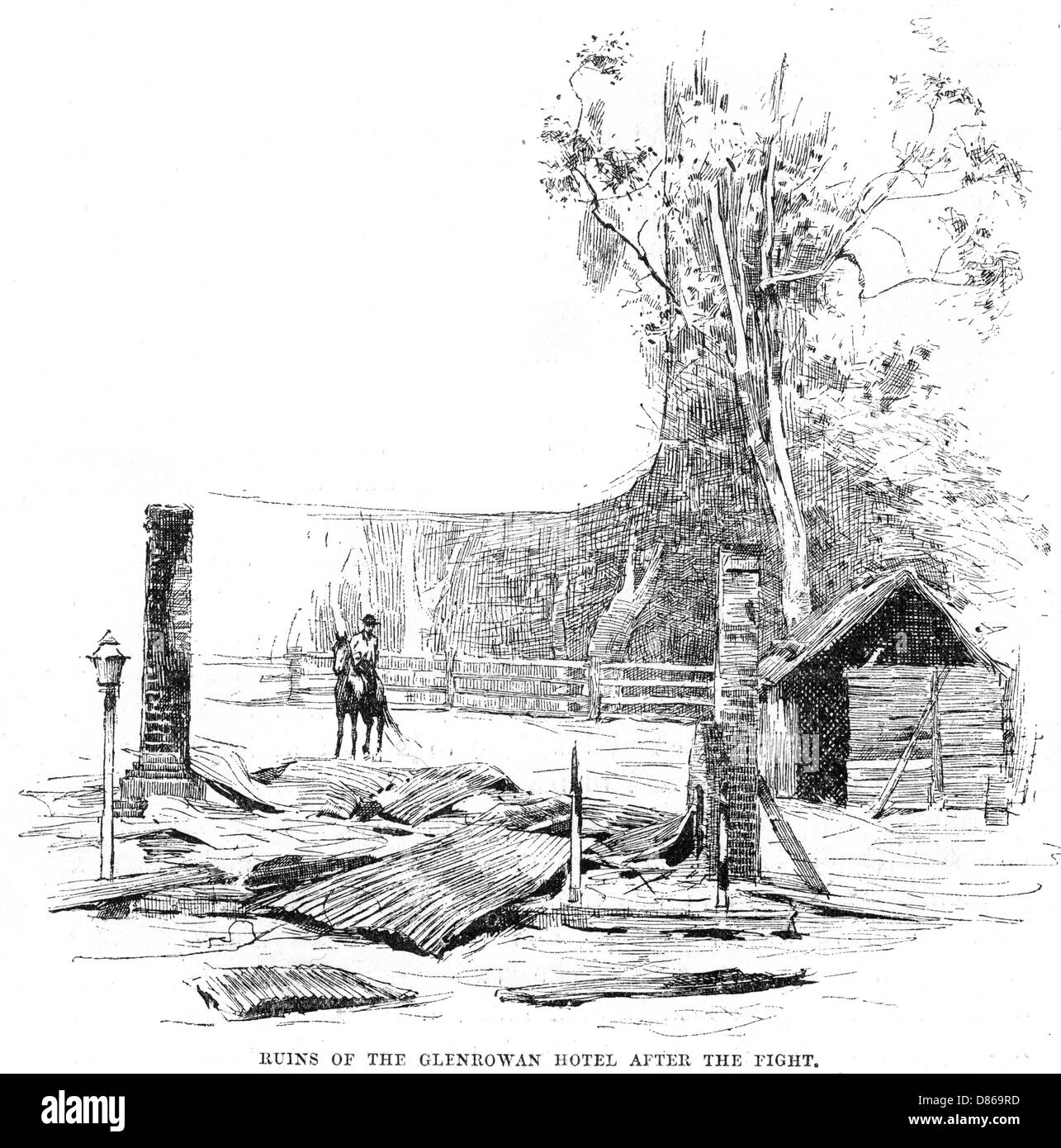 Glenrowan Black and White Stock Photos & Images - Alamy