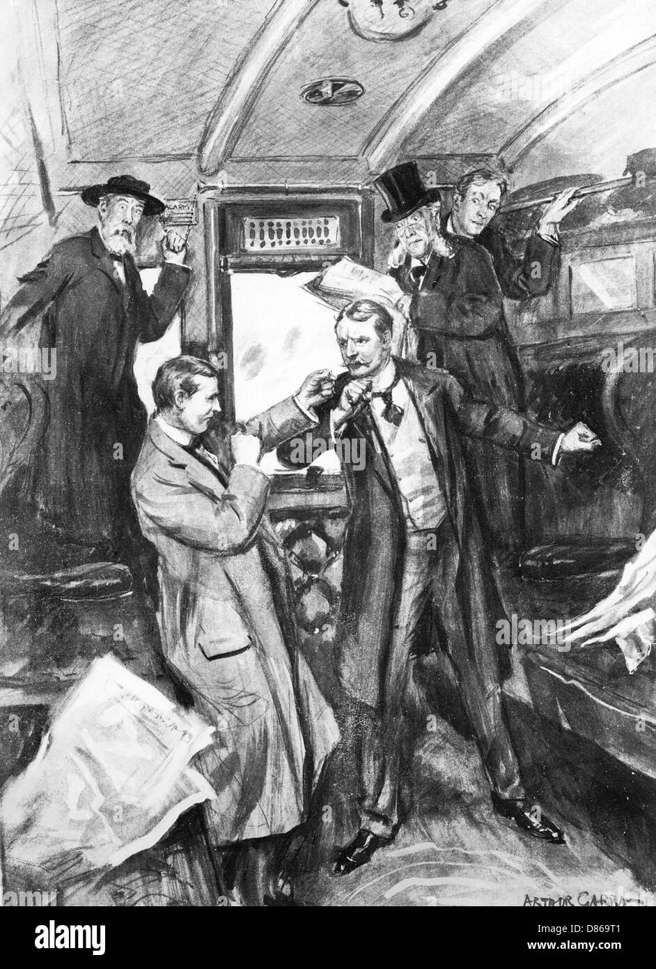 Argument dispute Black and White Stock Photos & Images - Alamy