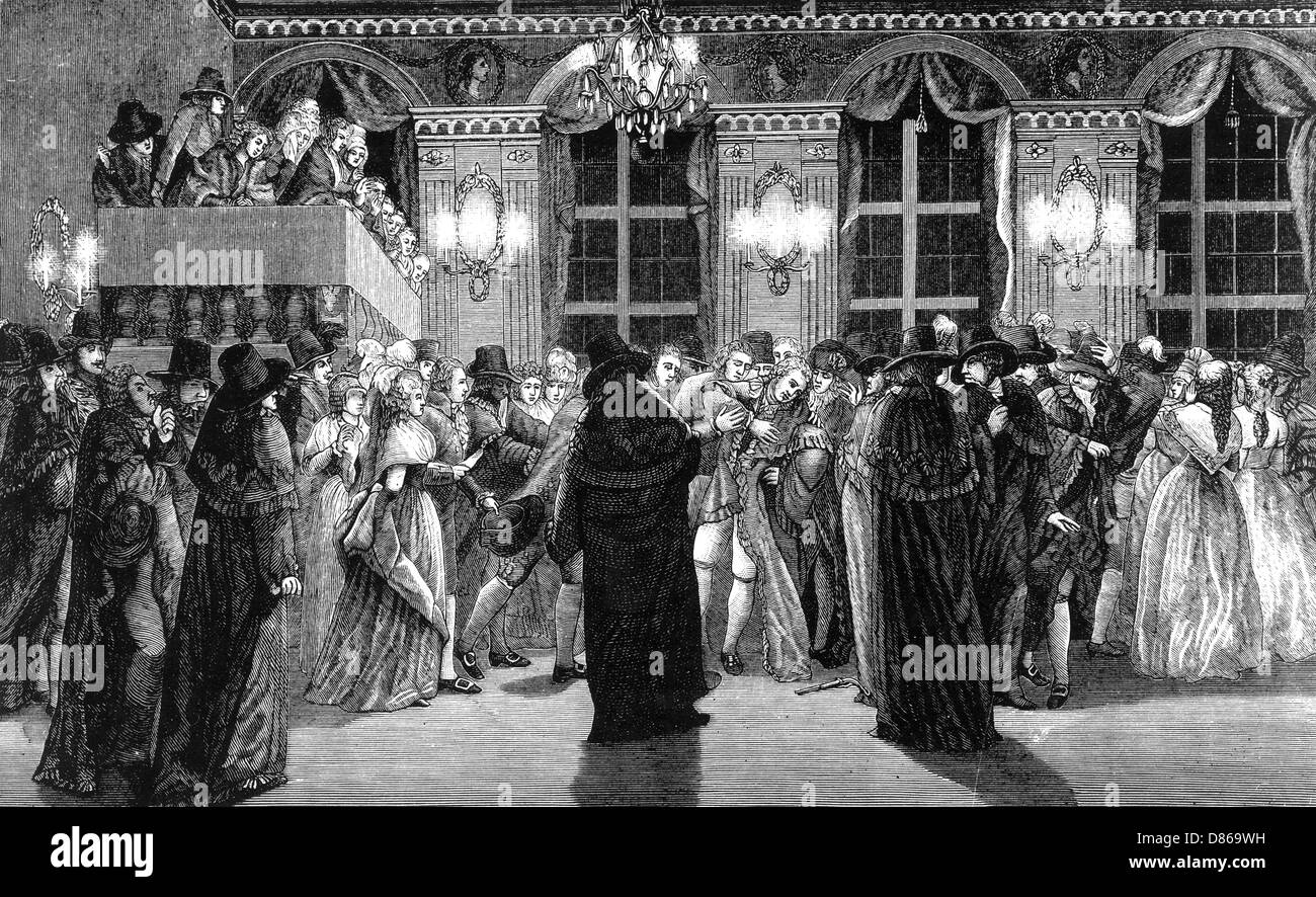 Gustav Iii Of Sweden Is Killed At A Masked Ball Stock Photo - Alamy