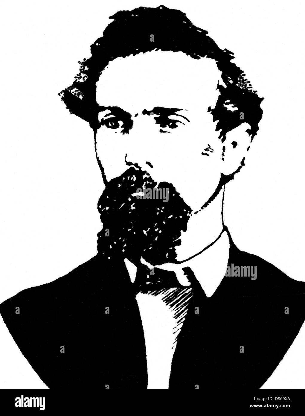 Frank Reno, American bandit Stock Photo - Alamy