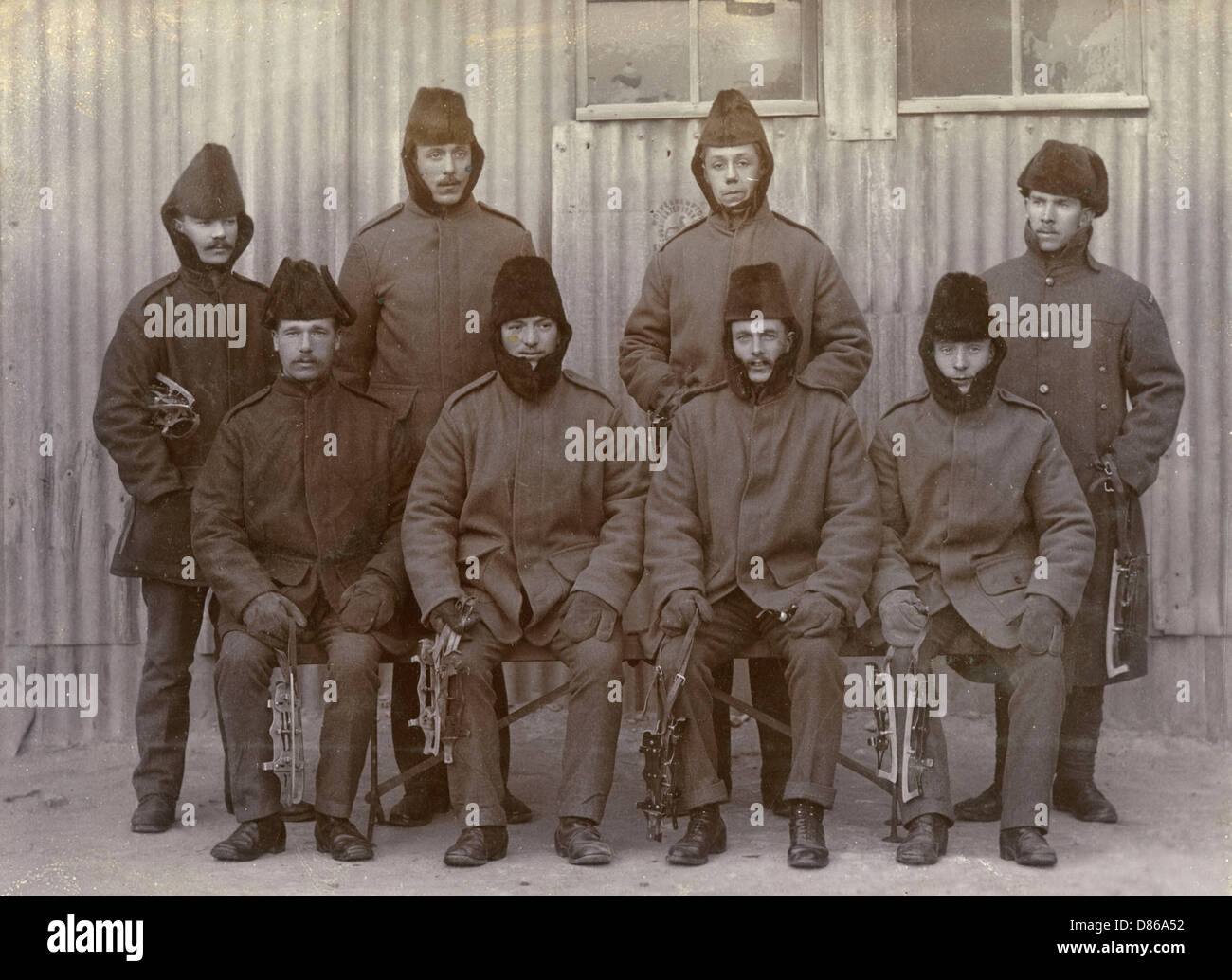 Winter military uniform hi-res stock photography and images - Alamy