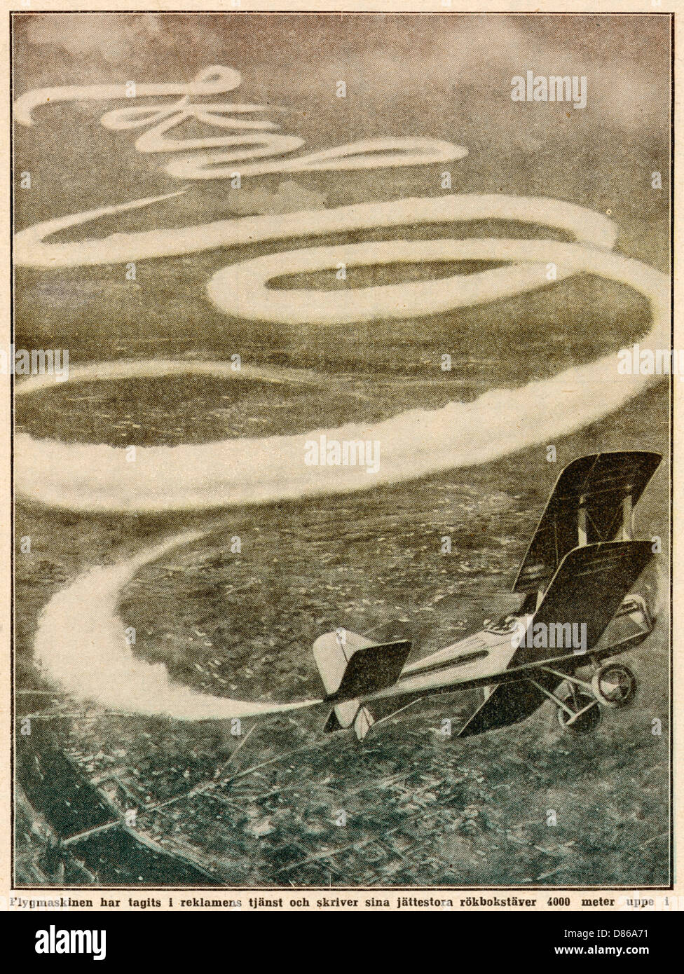 Skywriting hi-res stock photography and images - Alamy