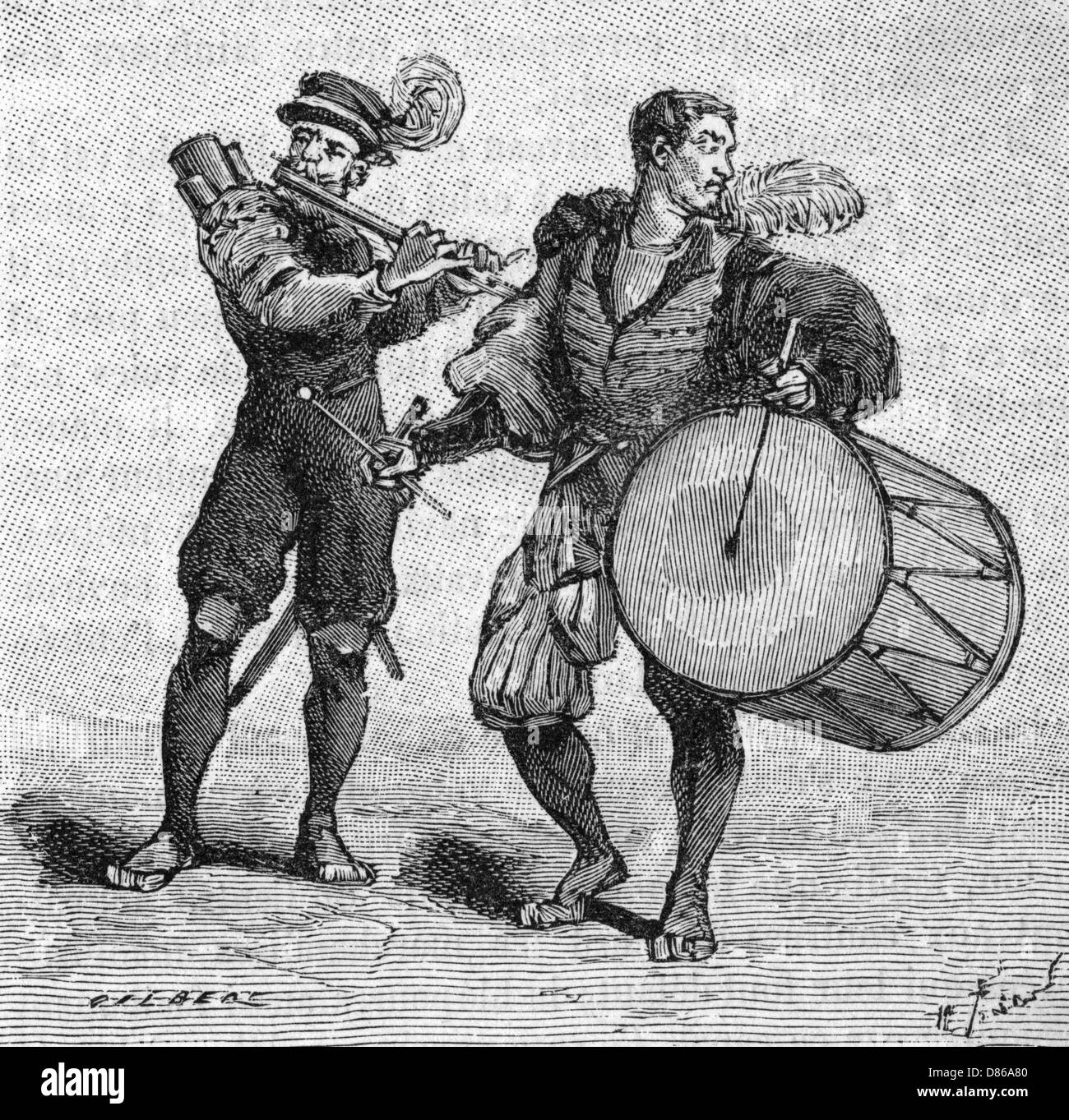 Military music - Fife and Drum(4 of 8 Stock Photo - Alamy