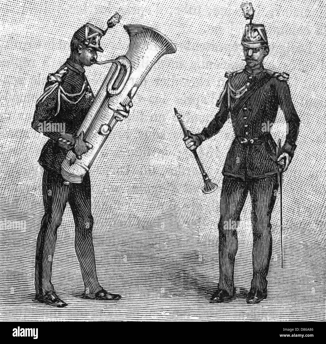 Military musicians hi-res stock photography and images - Alamy