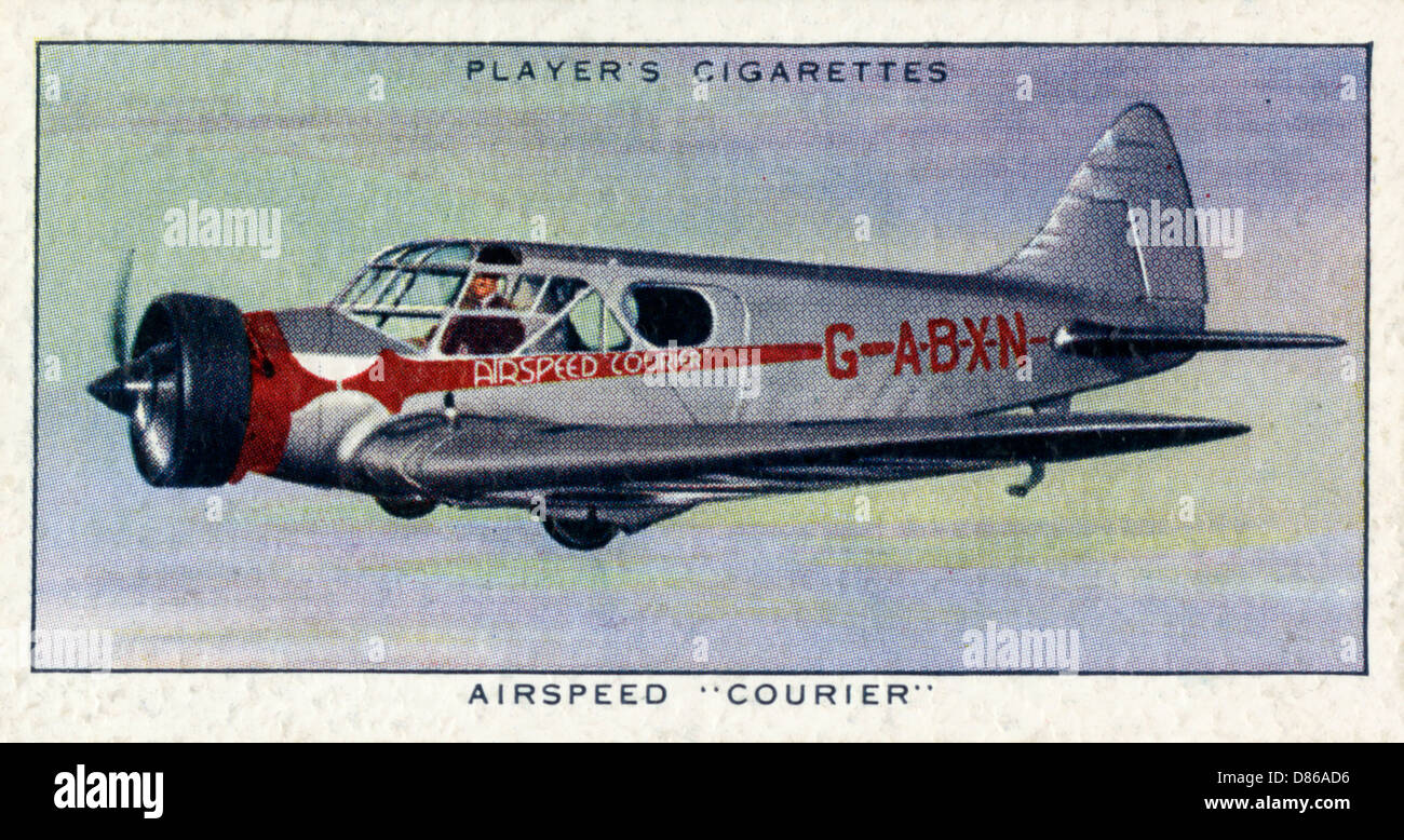 Airspeed courier hi-res stock photography and images - Alamy