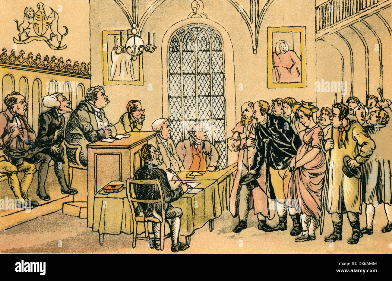 Dr syntax in a court of justice hi-res stock photography and images - Alamy