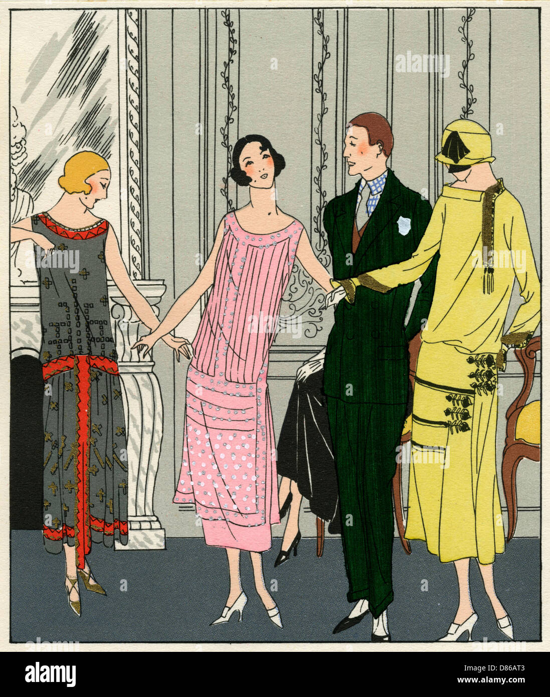 Three piece dress hi-res stock photography and images - Alamy