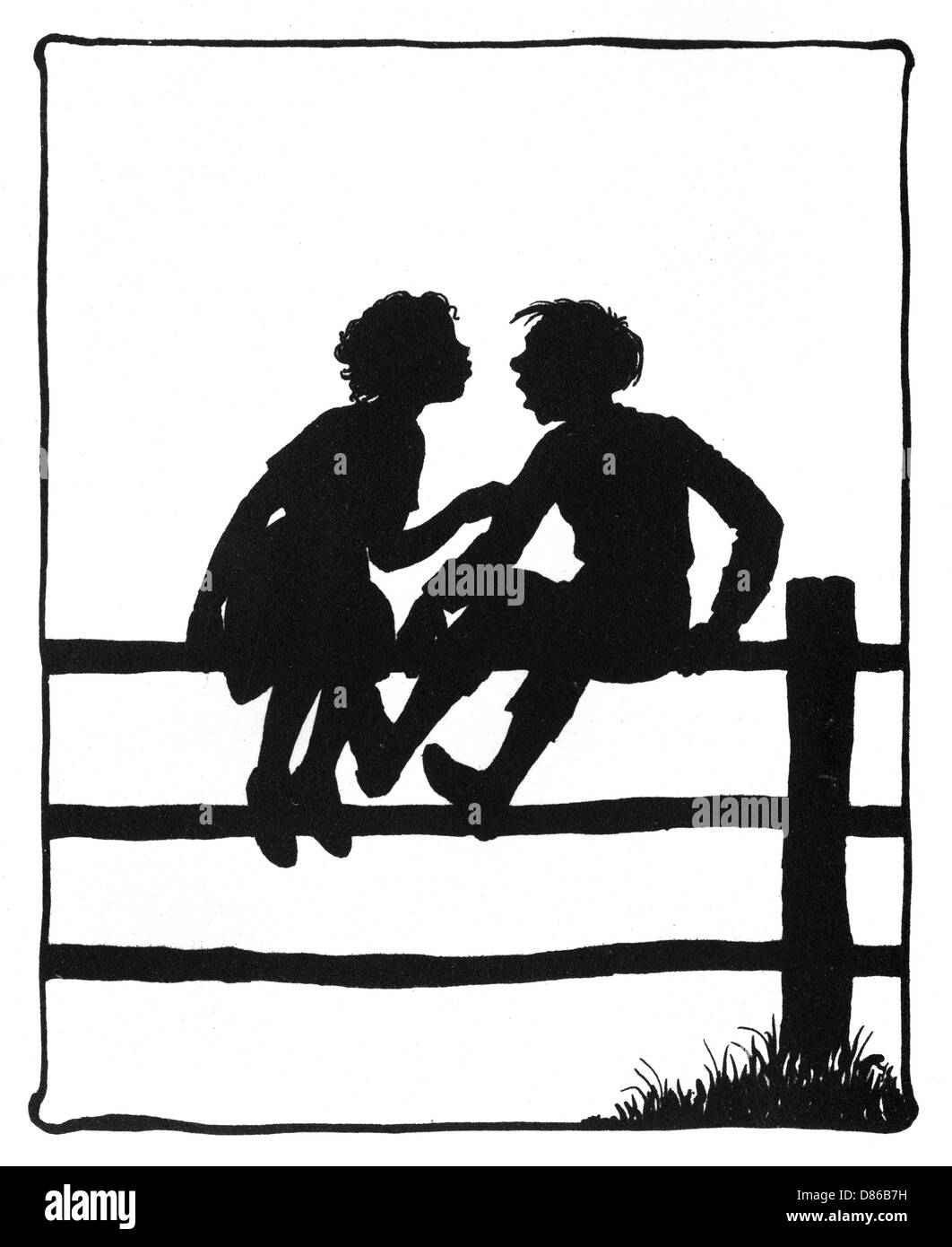 Love sitting Black and White Stock Photos & Images - Alamy