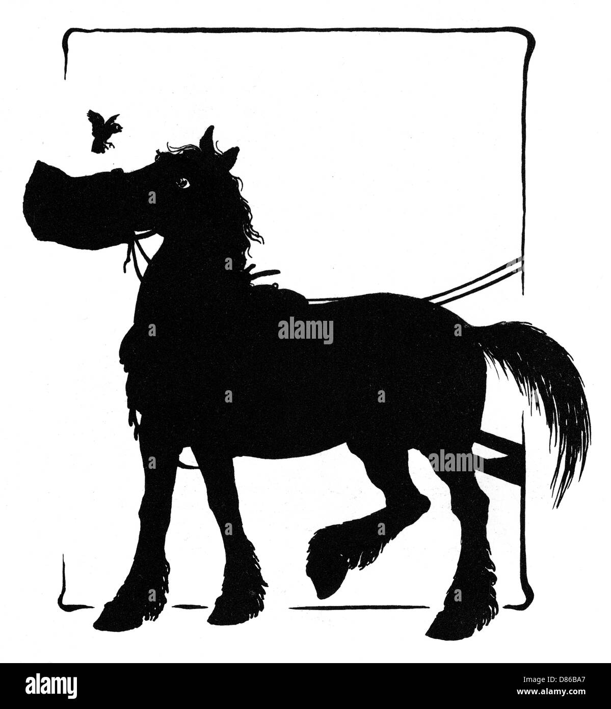 Horse children Cut Out Stock Images & Pictures - Alamy