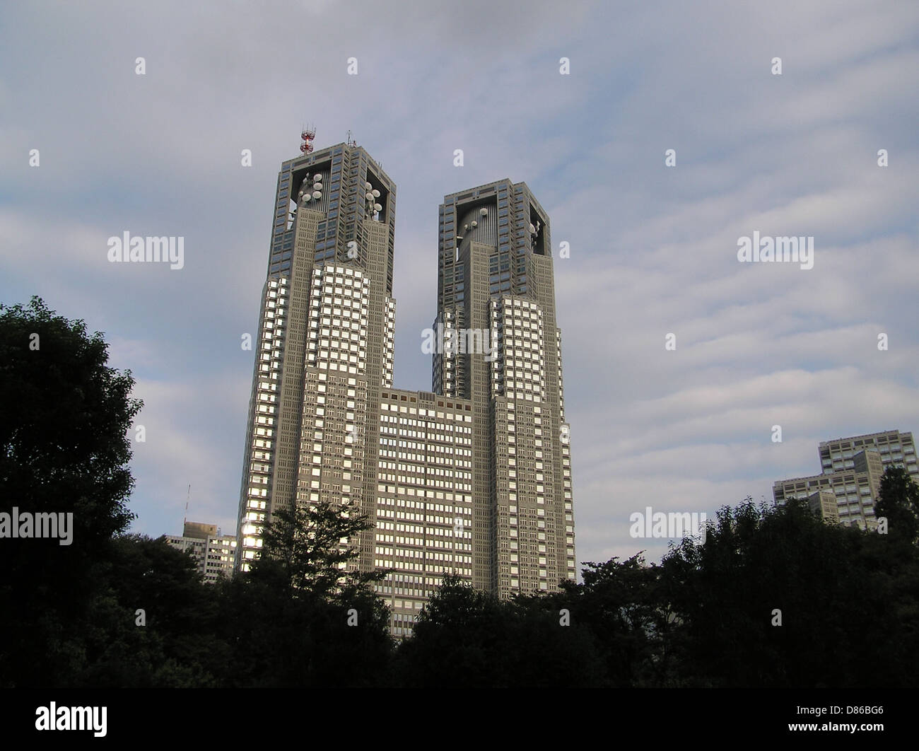 The Tokyo Metropolitan Government Building, also known as Tocho, is a ...