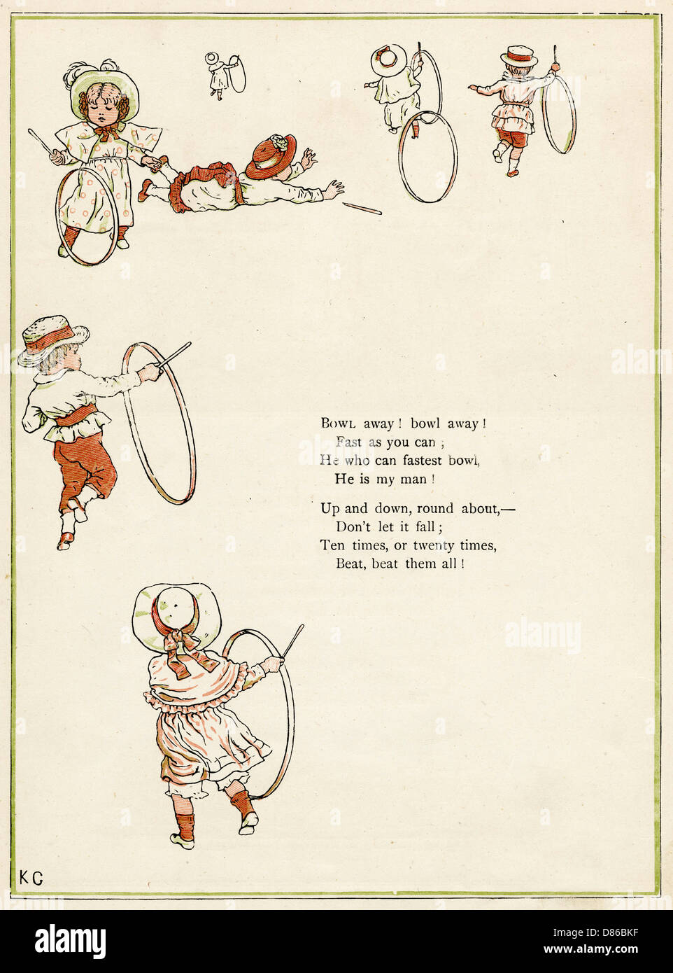 Victorian hoop and stick hi-res stock photography and images - Alamy