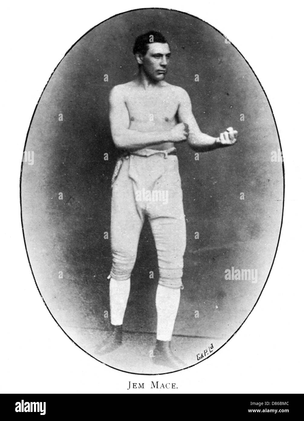 Jem Mace, Boxer Stock Photo - Alamy