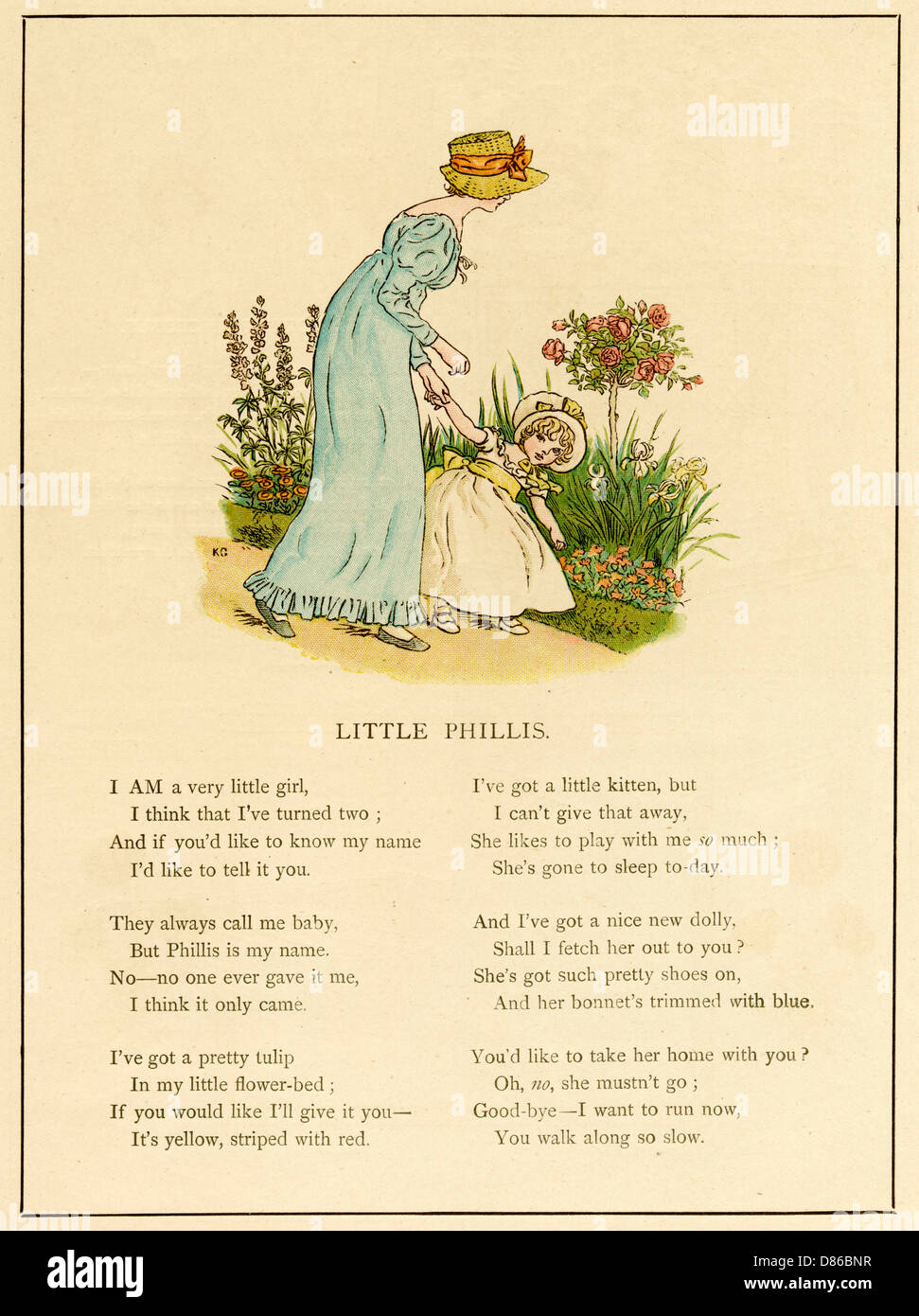 Illustration, Little Phillis Stock Photo - Alamy