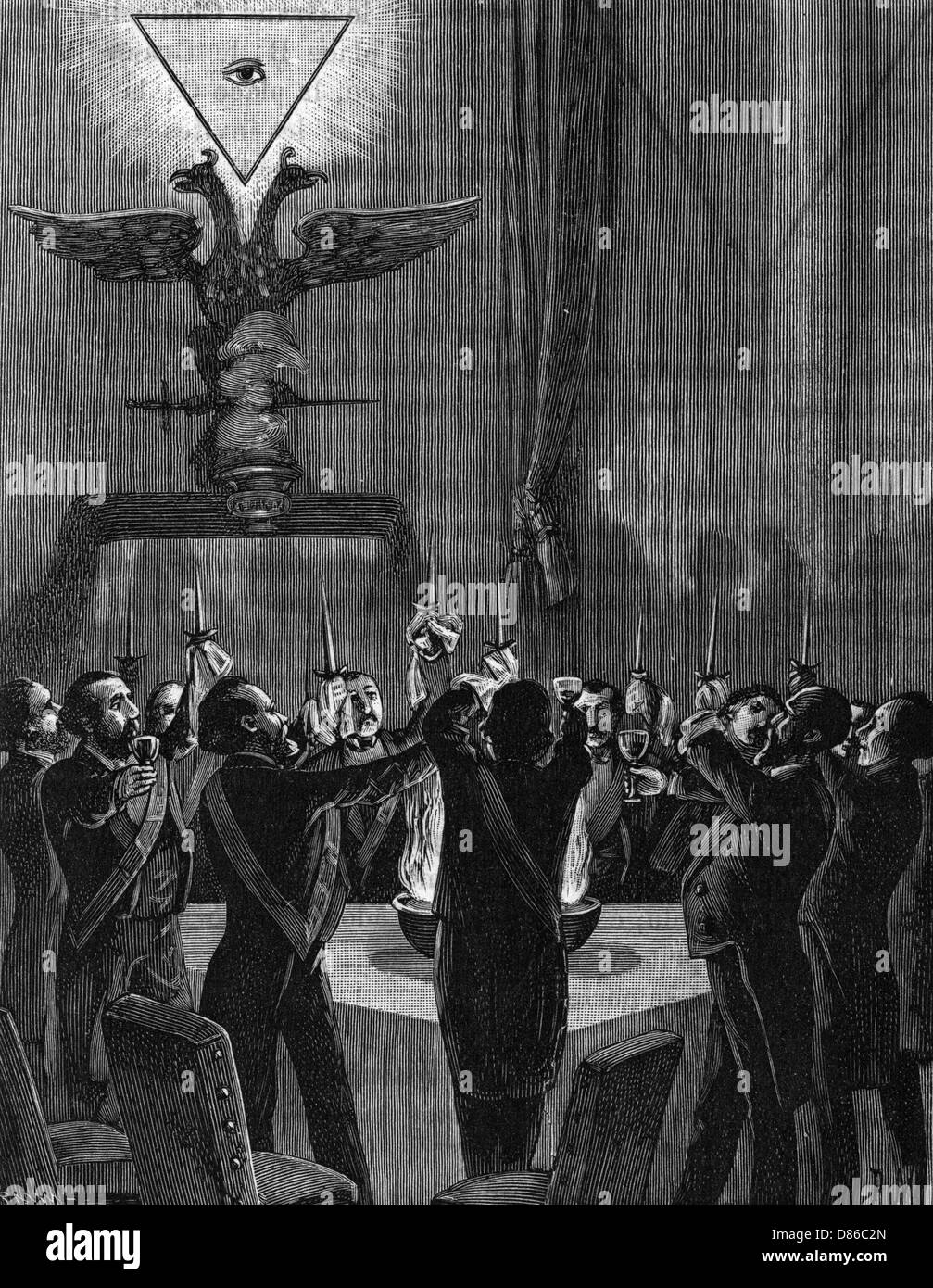 Freemasons 1890s history historical hi-res stock photography and images ...