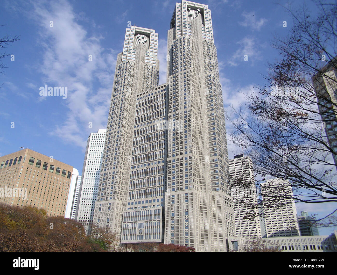 The Tokyo Metropolitan Government Building No.1, also known as Tocho ...
