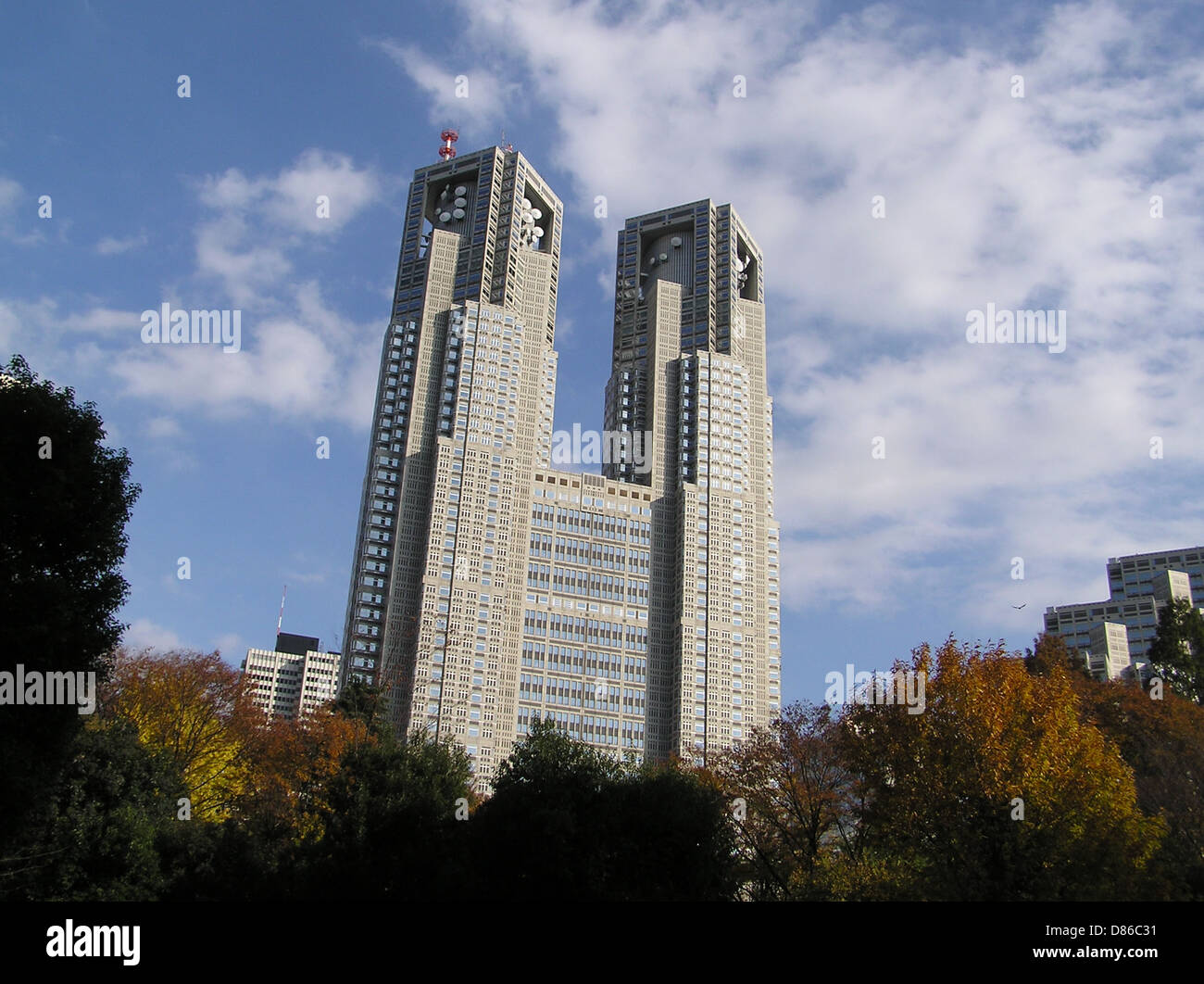 The Tokyo Metropolitan Government Building No.1 (Tocho) is a prominent ...