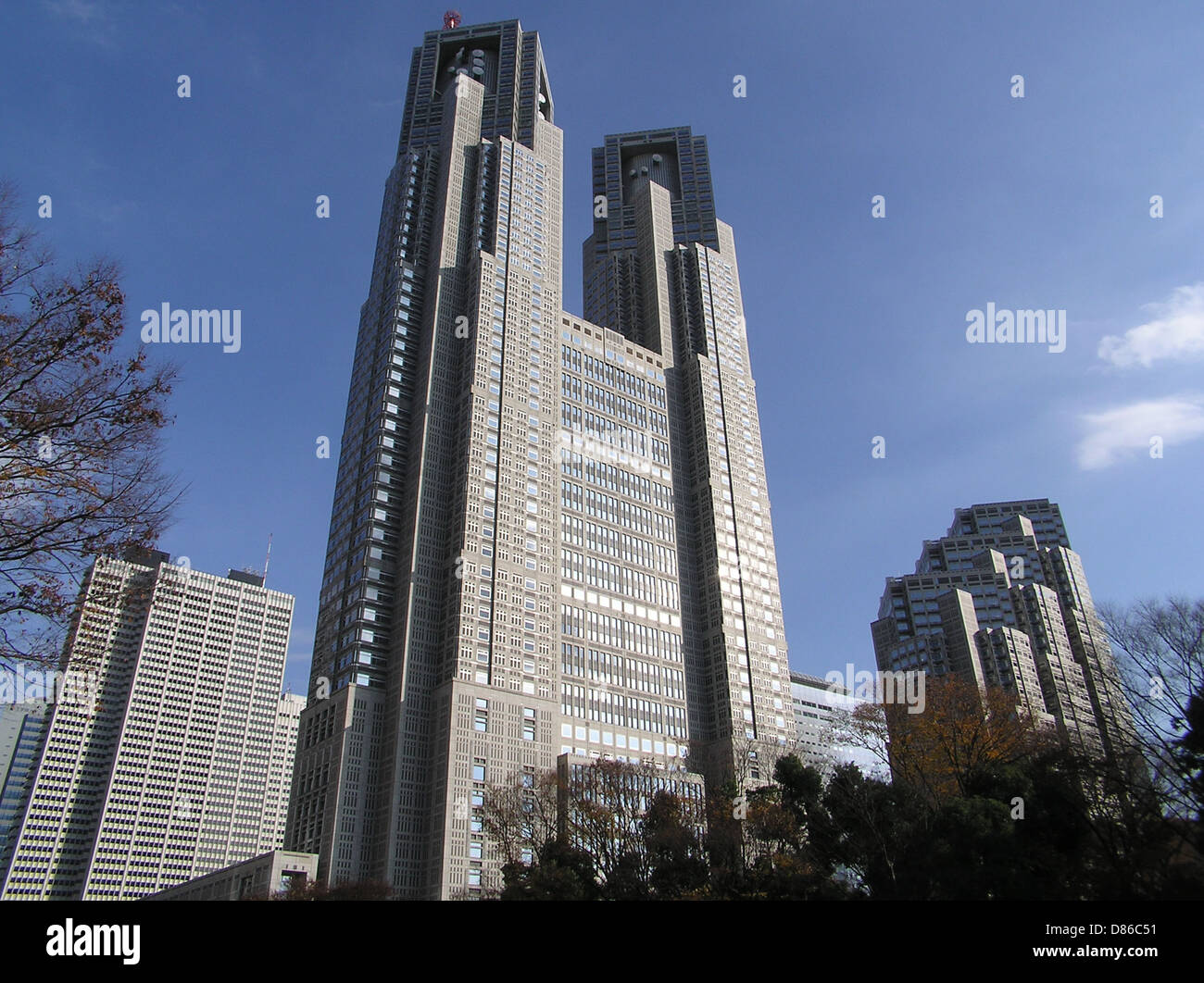 The Tokyo Metropolitan Government Building No. 1, also known as Tocho ...