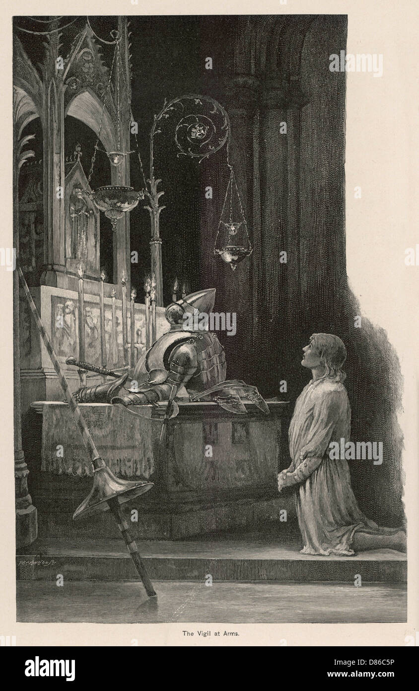 Knights vigil hi-res stock photography and images - Alamy