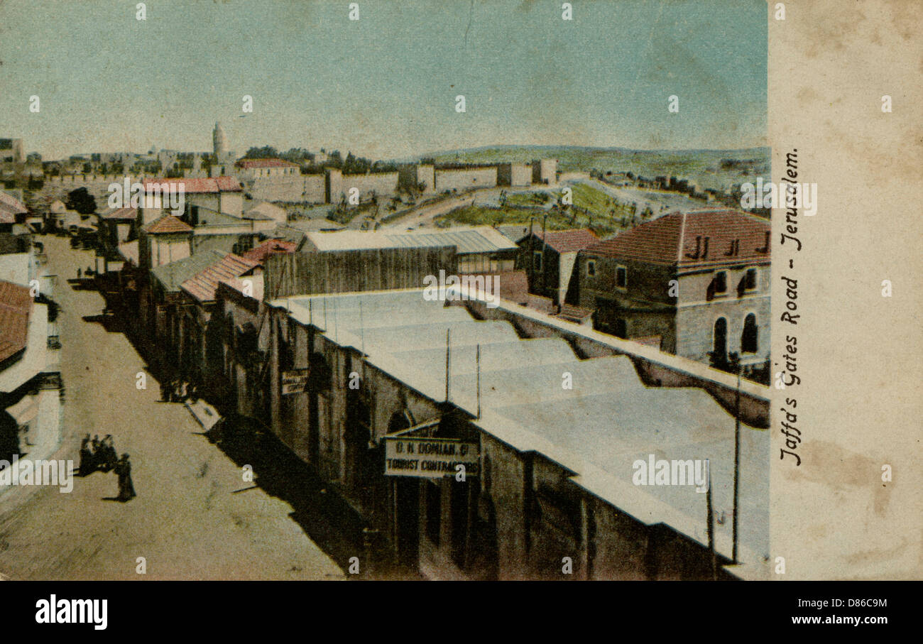 Jerusalem road hi-res stock photography and images - Alamy