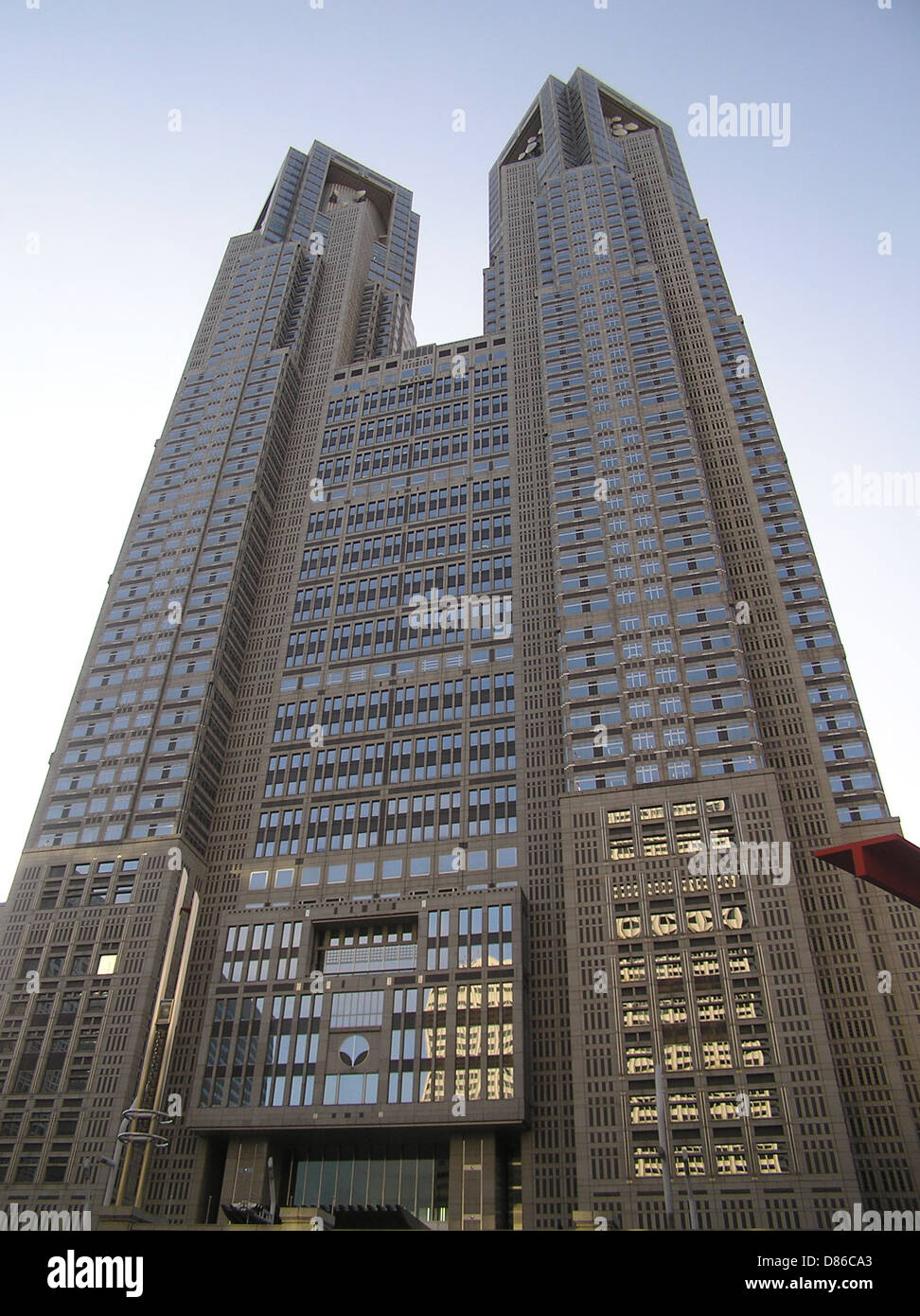 The Tokyo Metropolitan Government Building No. 1, also known as Tocho ...