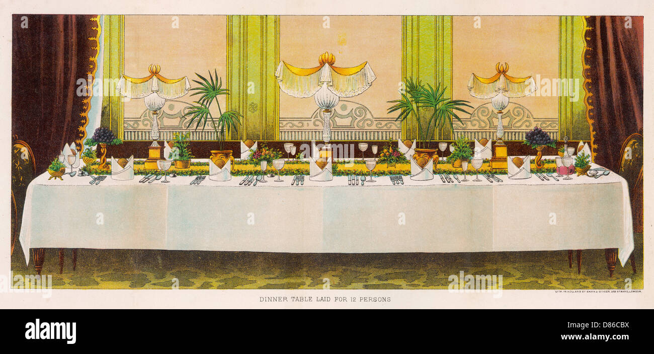 Settings 1890 History Historical High Resolution Stock Photography and ...