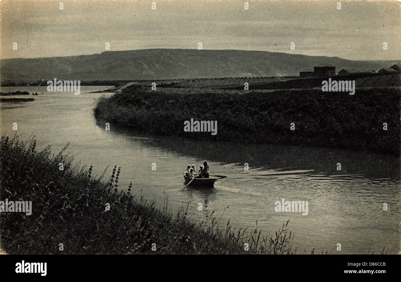 The Sea of Galilee and River Jordan, Palestine Stock Photo - Alamy
