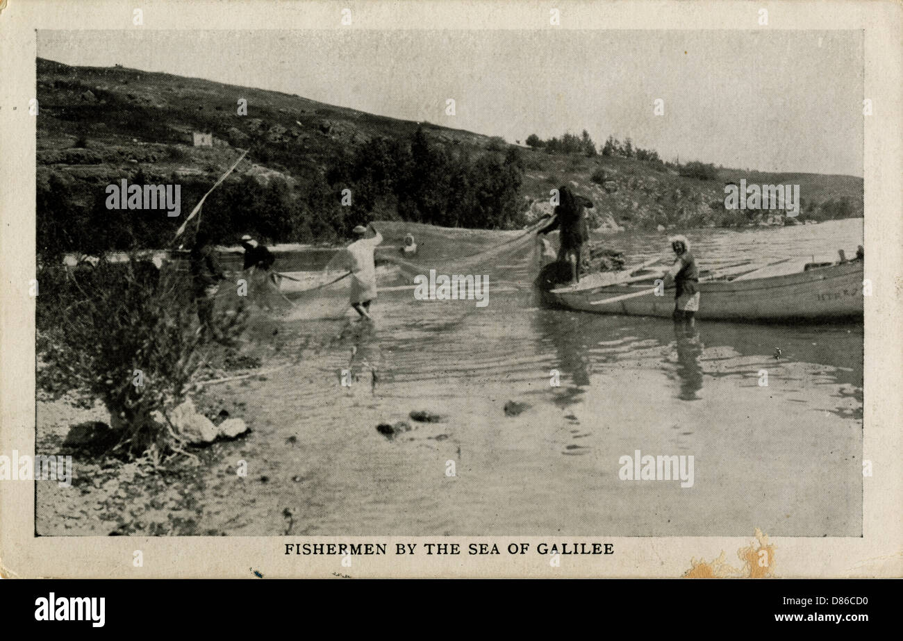 Sea of galilee fishing hi-res stock photography and images - Alamy