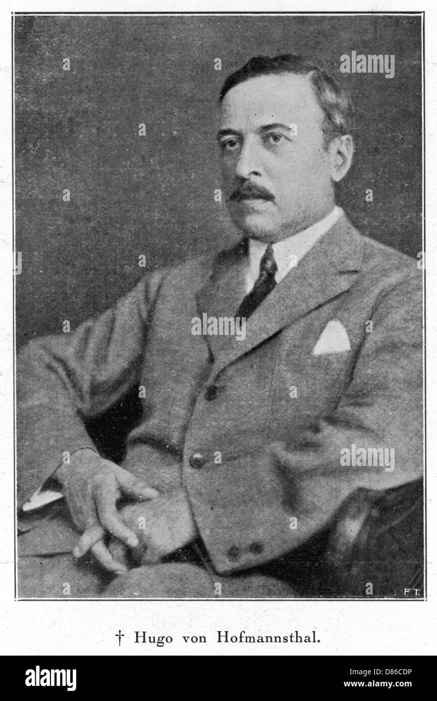 Hugo Von Hofmannsthal High Resolution Stock Photography and Images - Alamy