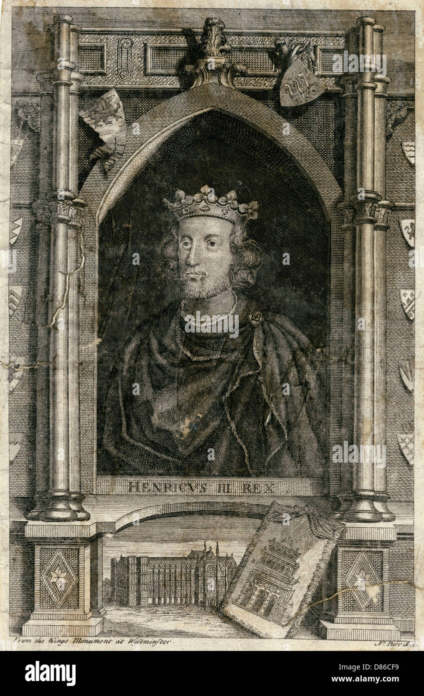 King Henry Iii Of England Stock Photo - Alamy