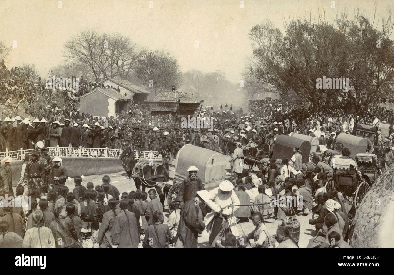 Queue (hairstyle) china hi-res stock photography and images - Alamy