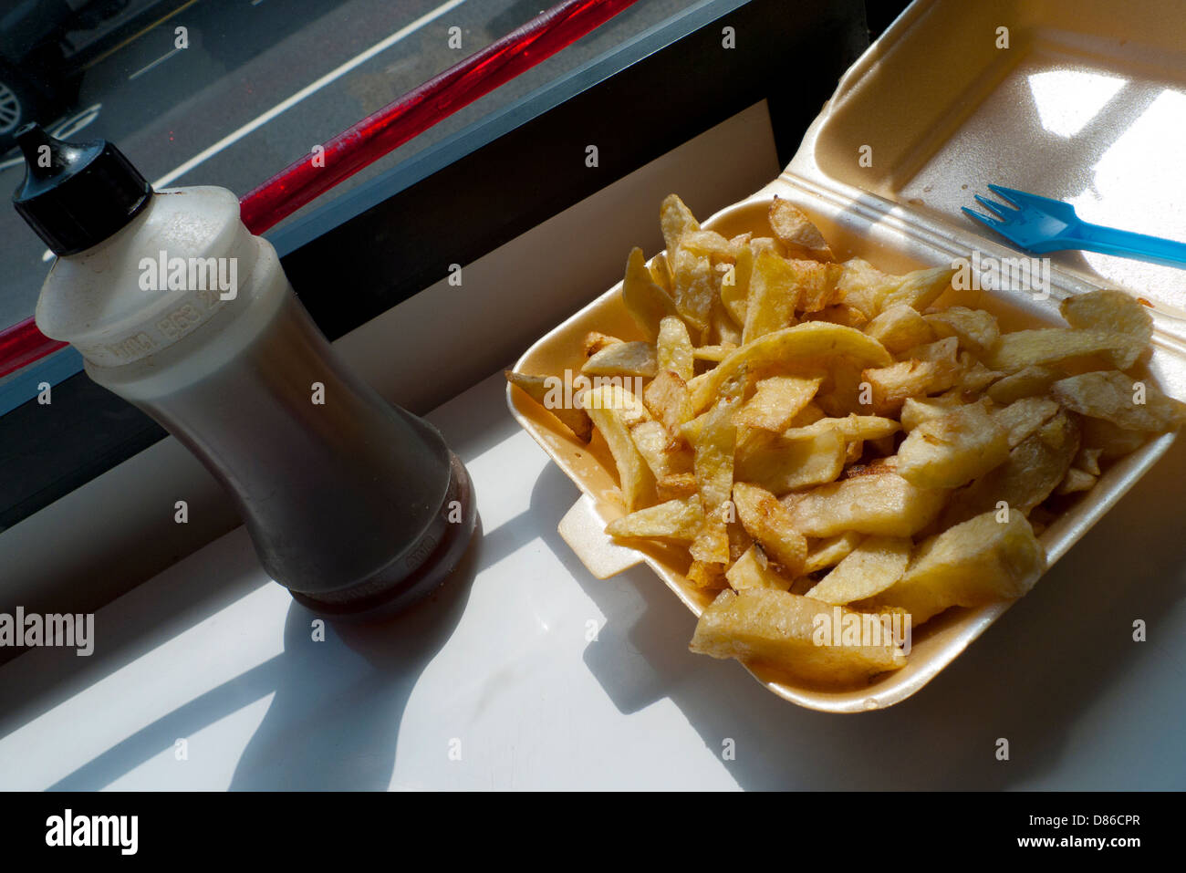 French fries shop hi-res stock photography and images - Alamy