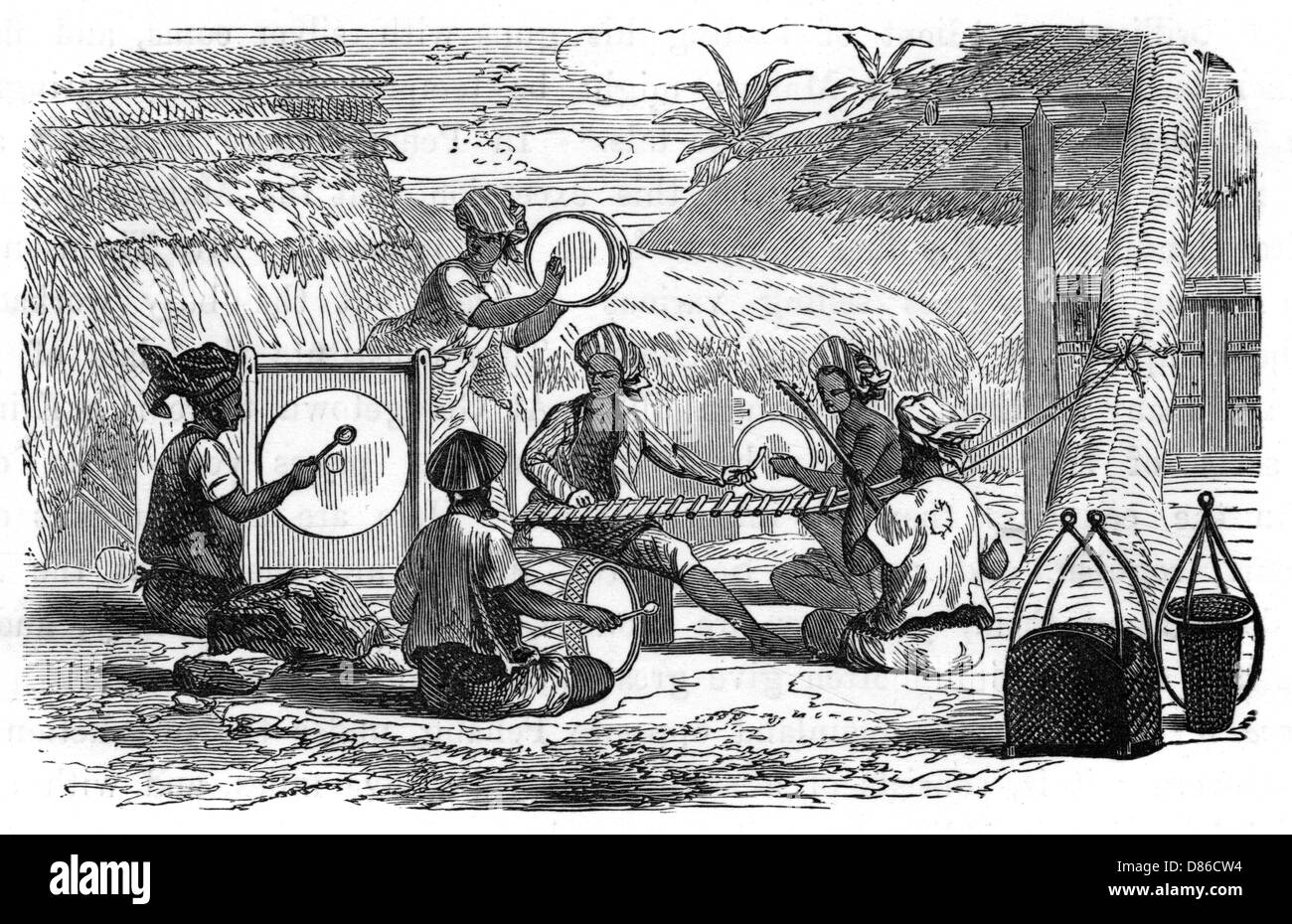 Regional music: Java Stock Photo - Alamy