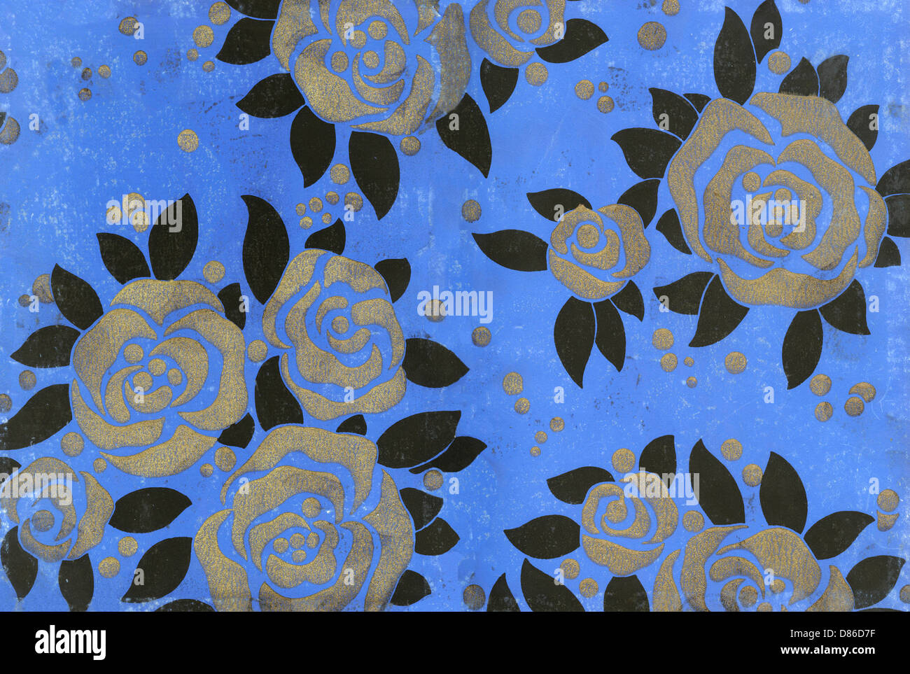 Decorative end papers, Art Gout Beaute, 1924 Stock Photo - Alamy