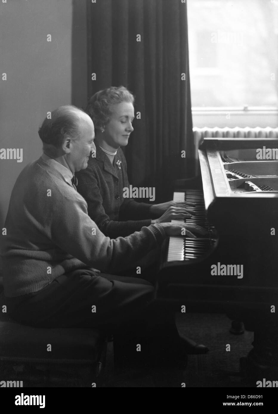 Interior of Louis Kentner's house Stock Photo - Alamy