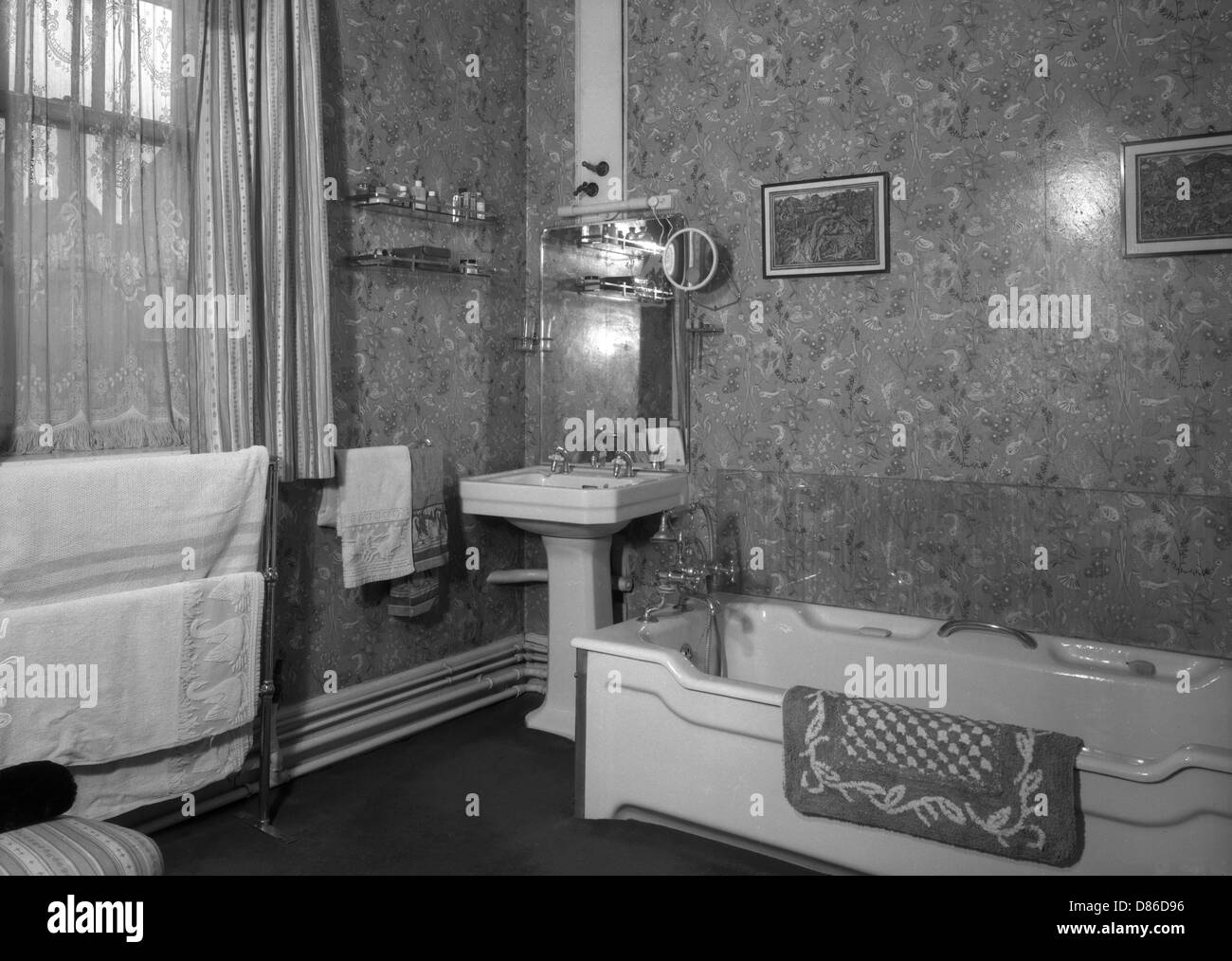 Interior of Louis Kentner's house Stock Photo - Alamy