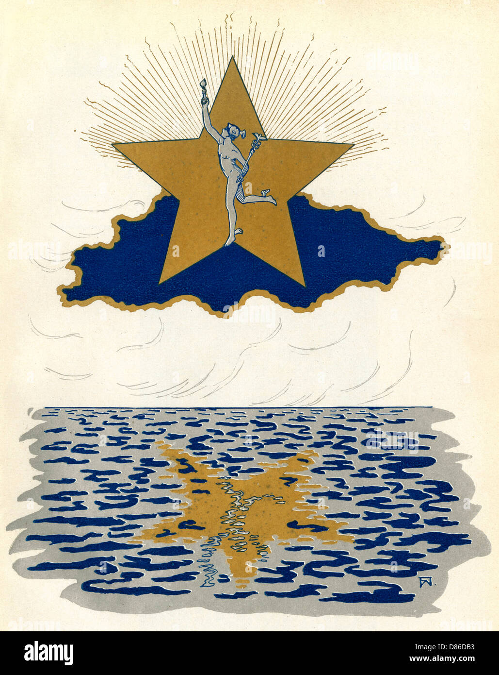 Mercury God Painting