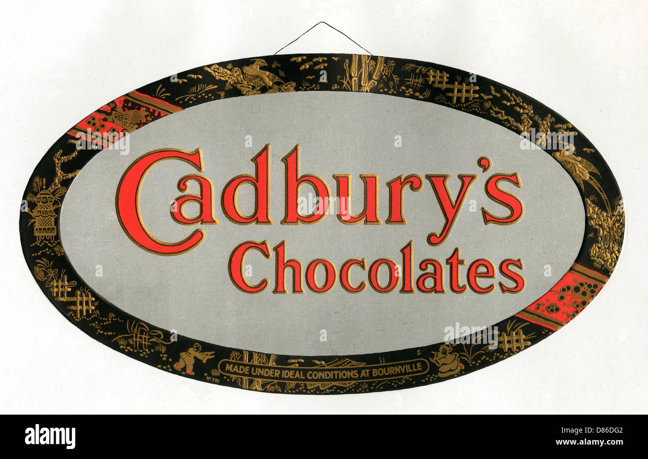 Old cadbury chocolate hi-res stock photography and images - Alamy