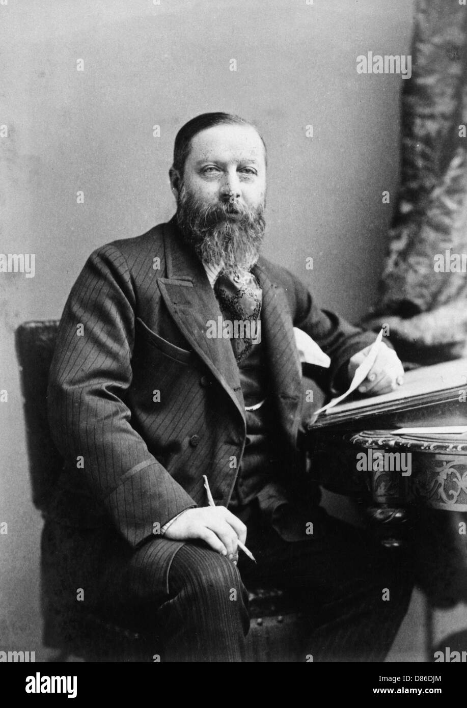 William Stainton Moses Spirit Medium Stock Photo - Alamy