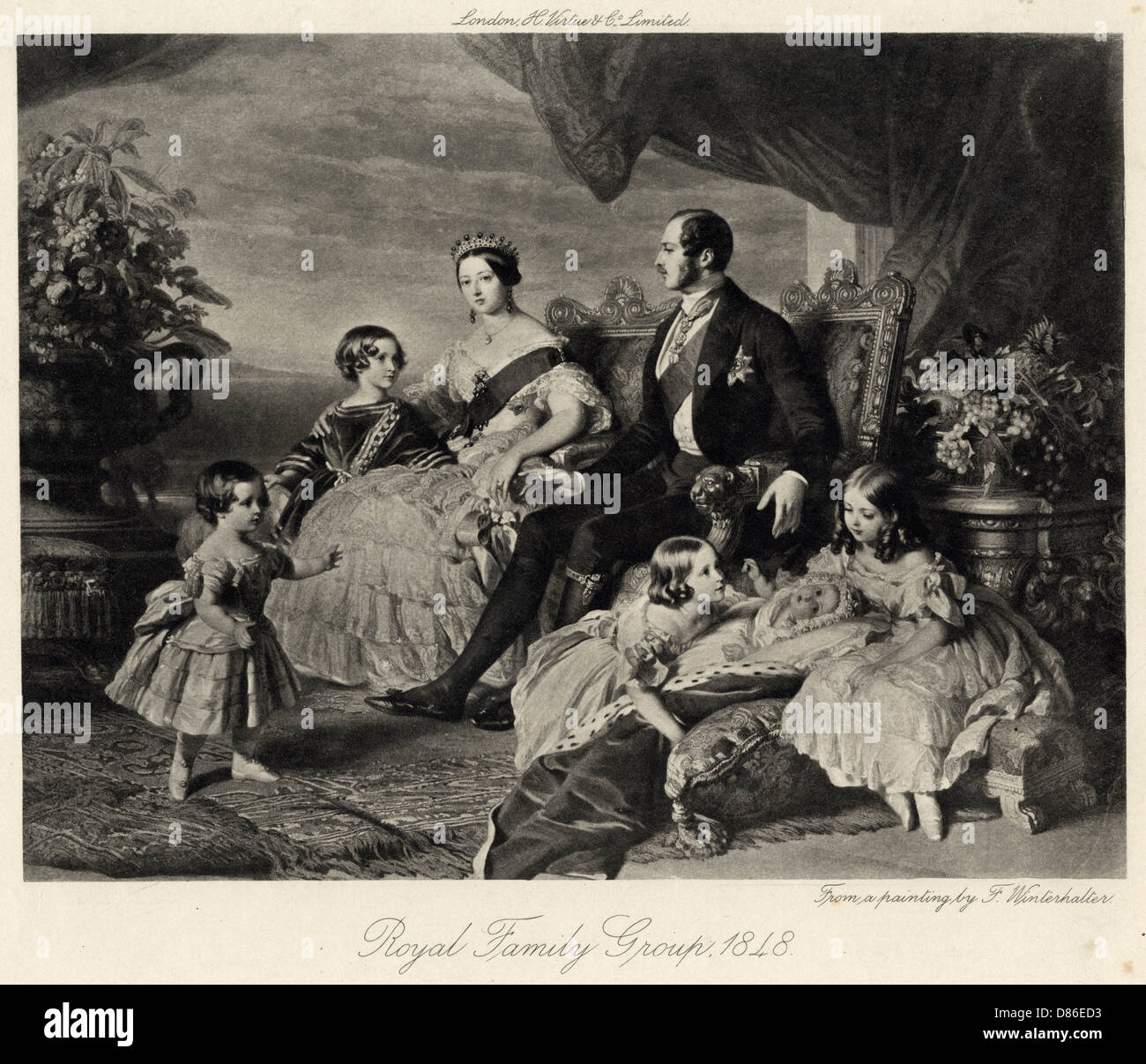 Queen victoria family painting hi-res stock photography and images - Alamy