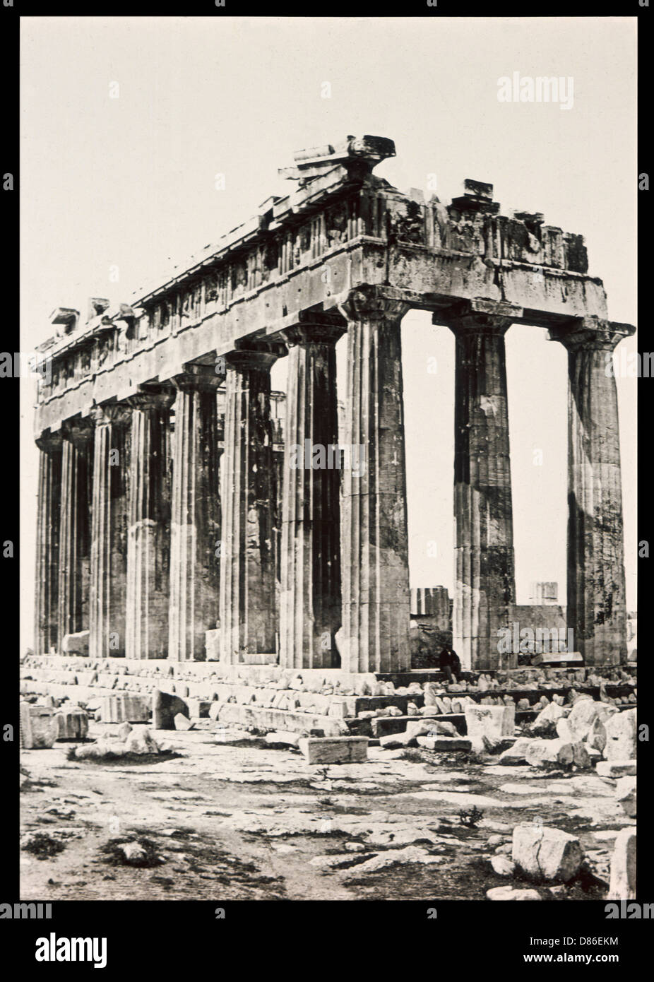 Athens parthenon 1900 hi-res stock photography and images - Alamy