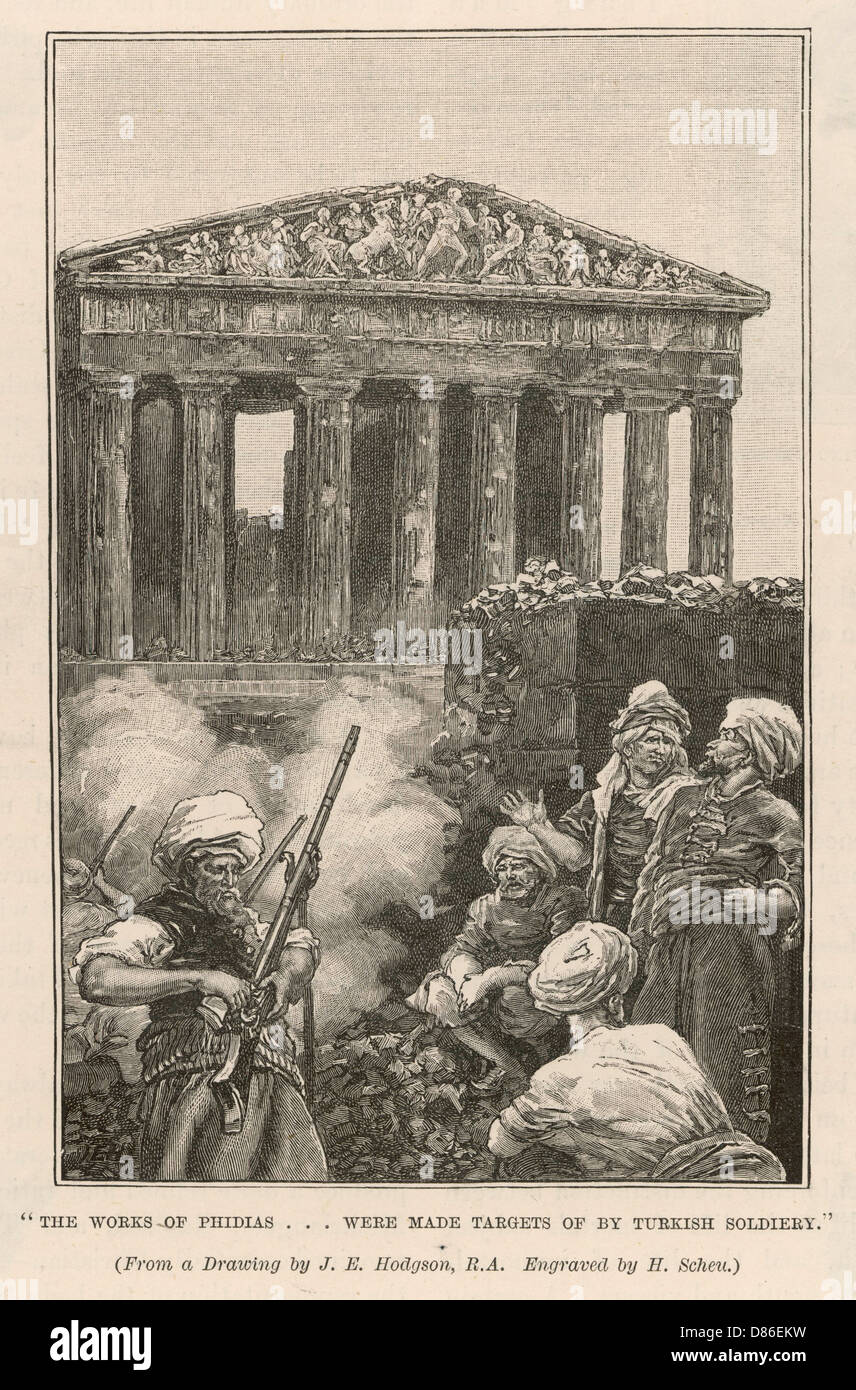 Parthenon athens front hi-res stock photography and images - Alamy