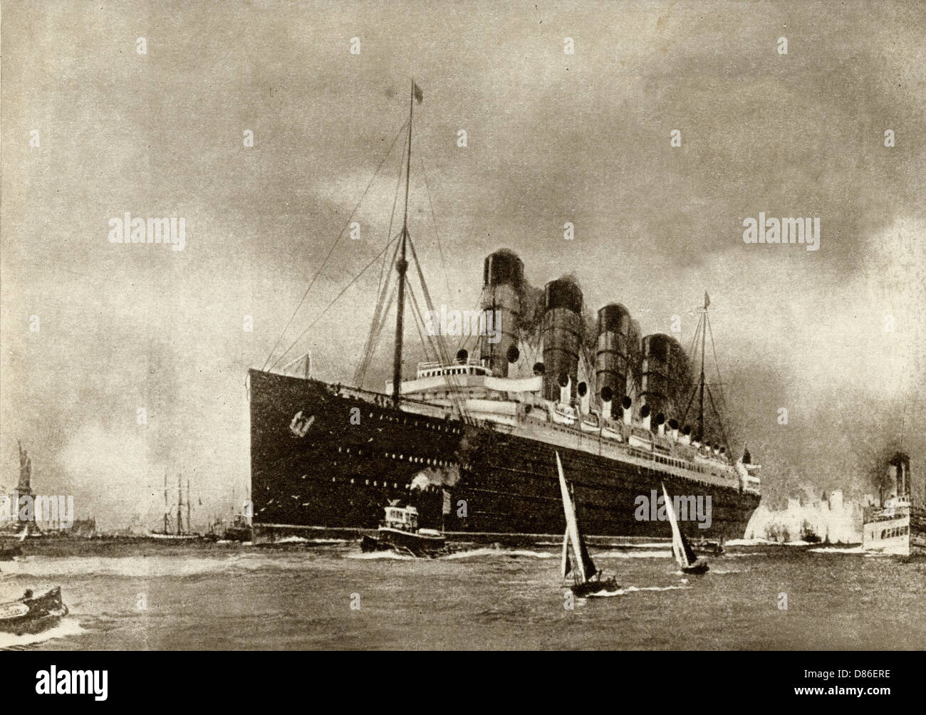 Lusitania 1915 hi-res stock photography and images - Alamy