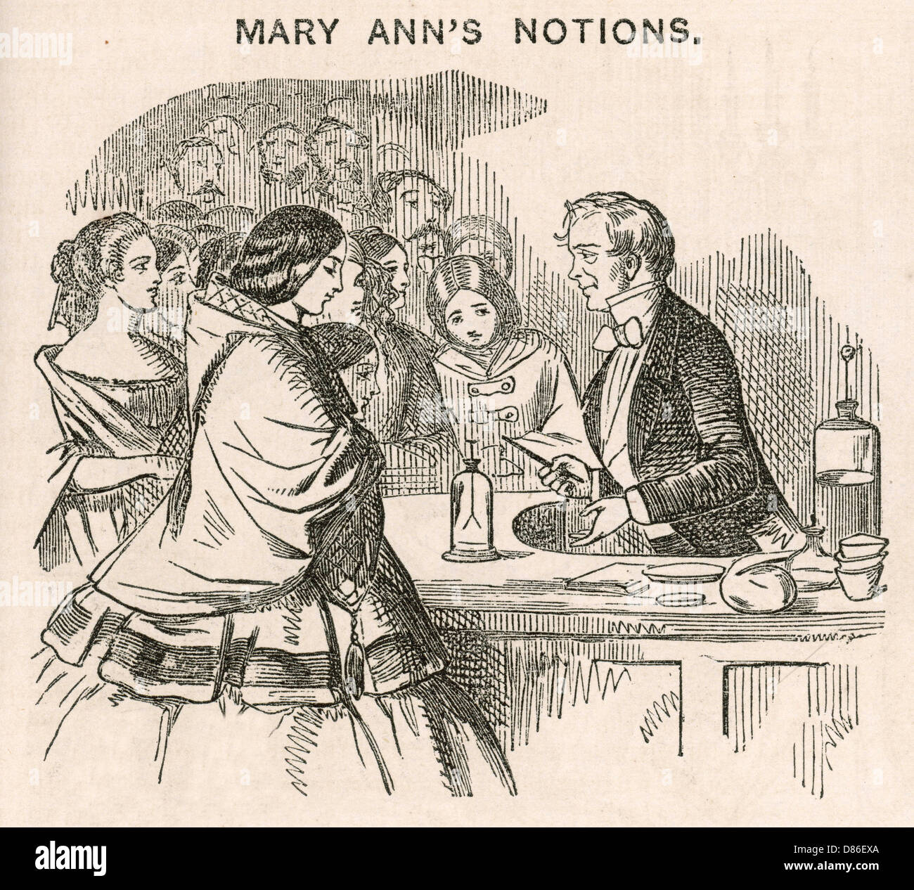 Michael Faraday Lecturing High Resolution Stock Photography and Images ...