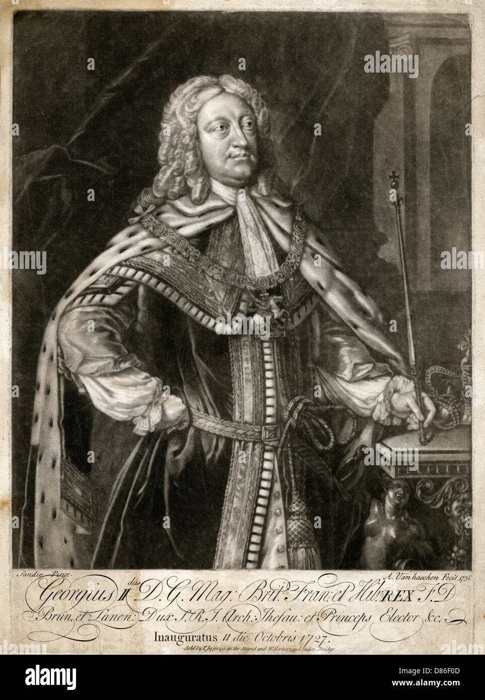 Ii george hi-res stock photography and images - Alamy