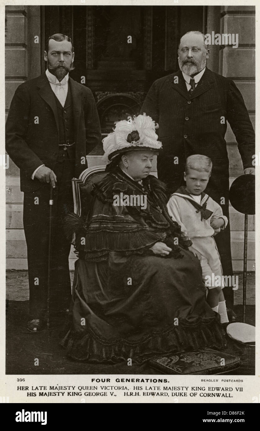 Queen Victoria & family Stock Photo - Alamy