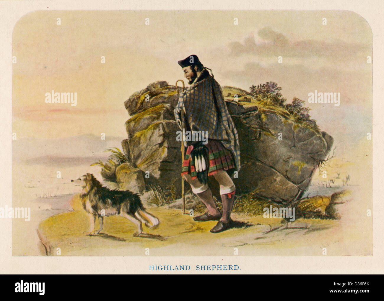 Highland Shepherd Sheepdog High Resolution Stock Photography and Images ...